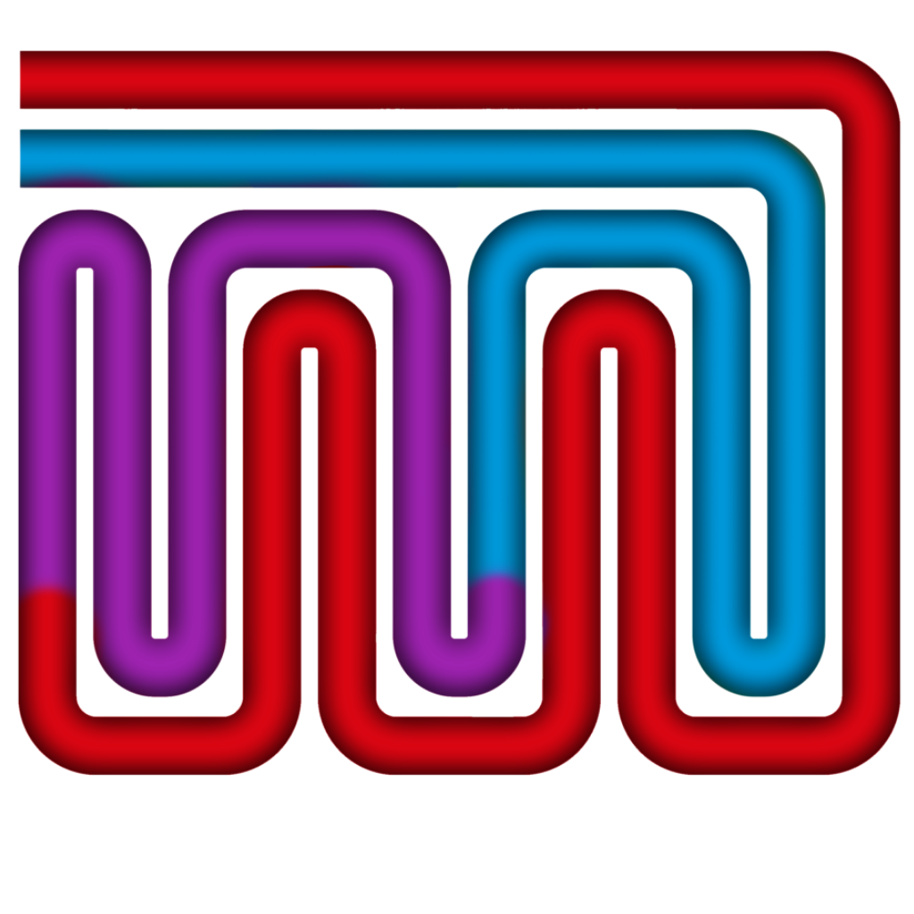 ufh patterns bifilar meander underfloor heating - Multipipe